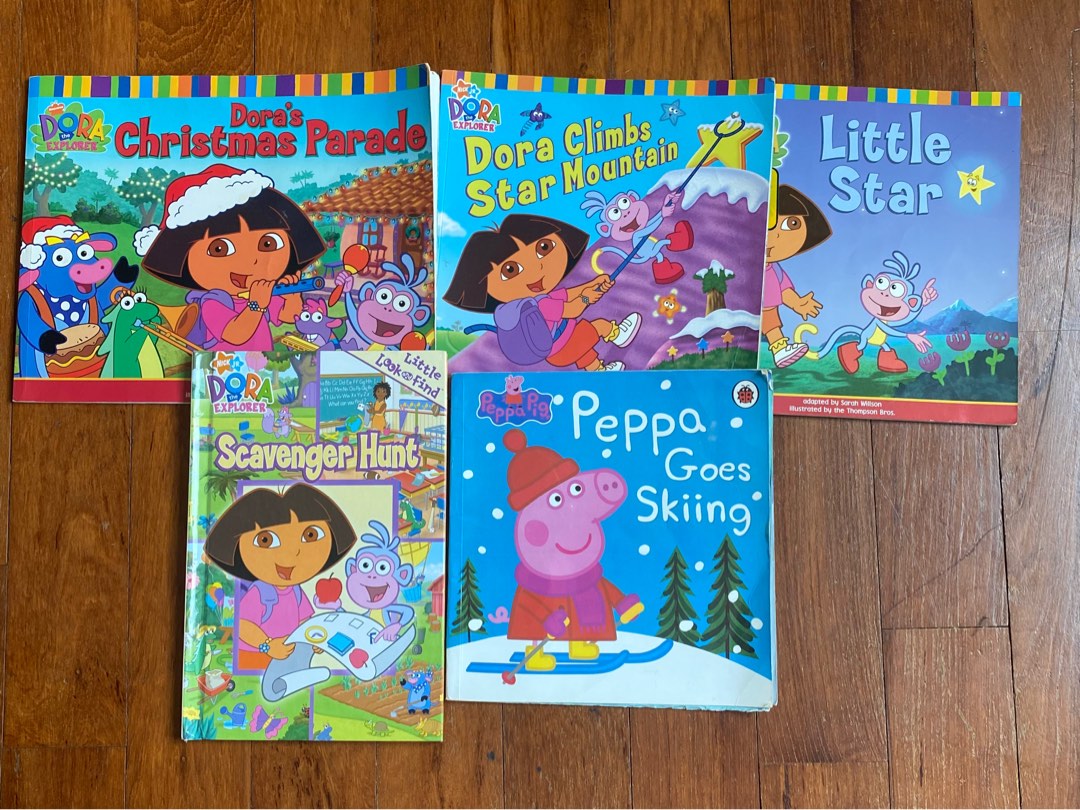 Dora and Peppa Early Readers, Hobbies & Toys, Books & Magazines ...