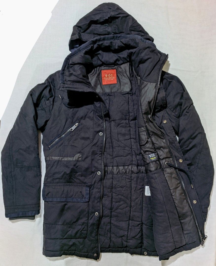 EDC COAT, Men's Fashion, Coats, Jackets and Outerwear on Carousell