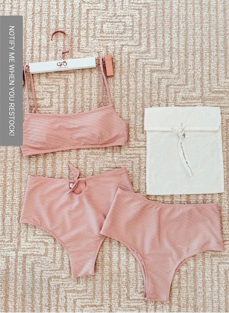 Eight Mermaid Tori High-kini Set in Sandstone, Women's Fashion, Swimwear, Bikinis & Swimsuits on ...