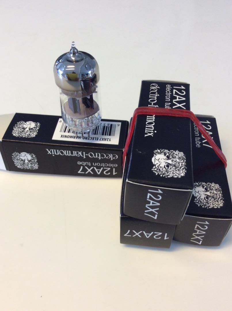 Electro Harmonix 12AX7 vacuum tubes 4 pieces, Audio, Other Audio ...