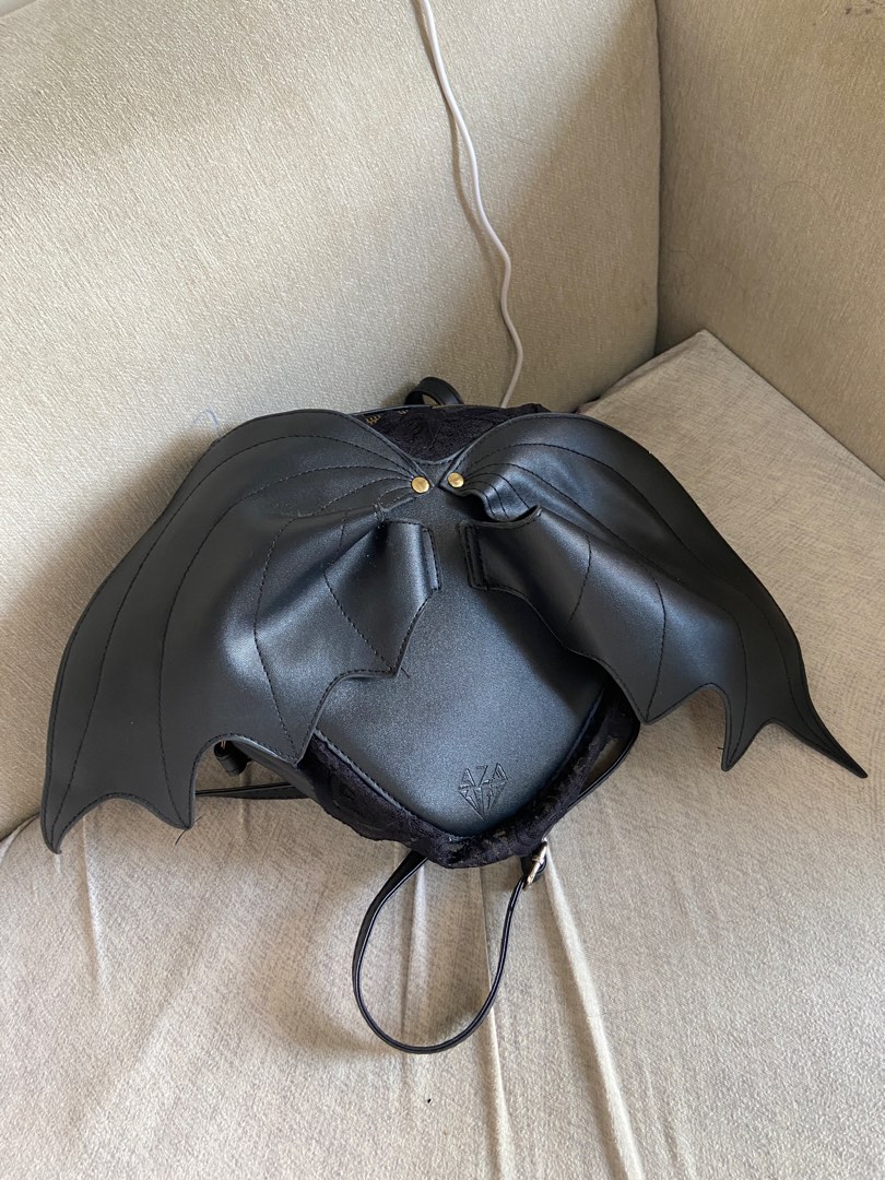 emo/gothic/punk bat bag, Women's Fashion, Bags & Wallets, Cross-body ...