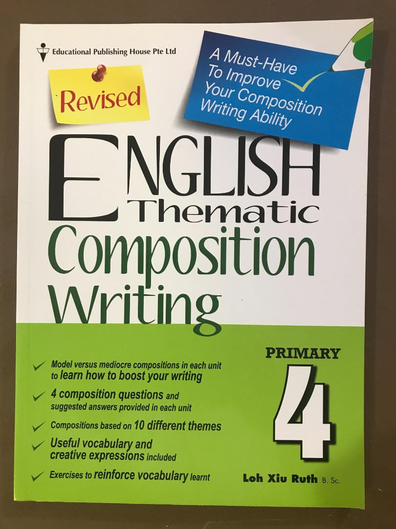 English Thematic Composition Writing Primary 4, Hobbies & Toys, Books ...