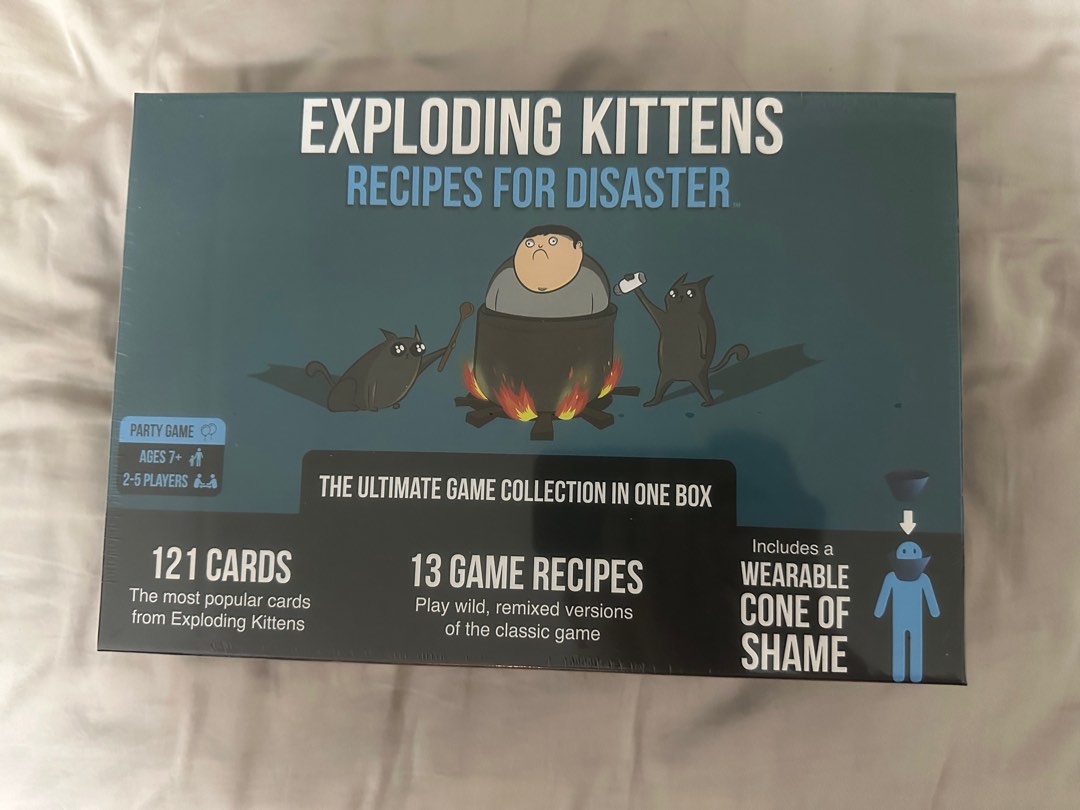 Exploding Kittens Recipe for Disaster, Hobbies & Toys, Toys & Games on ...