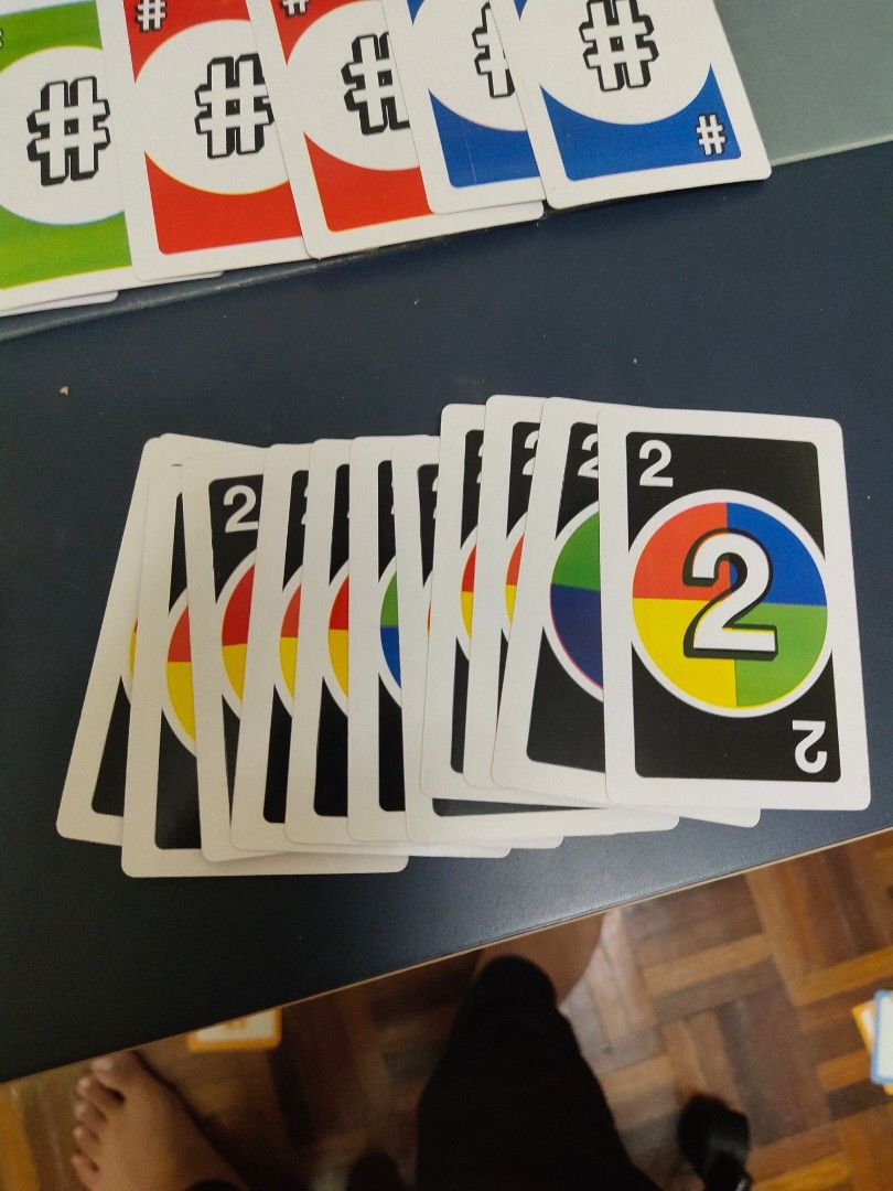 Fake Uno DOS, Hobbies & Toys, Toys & Games on Carousell