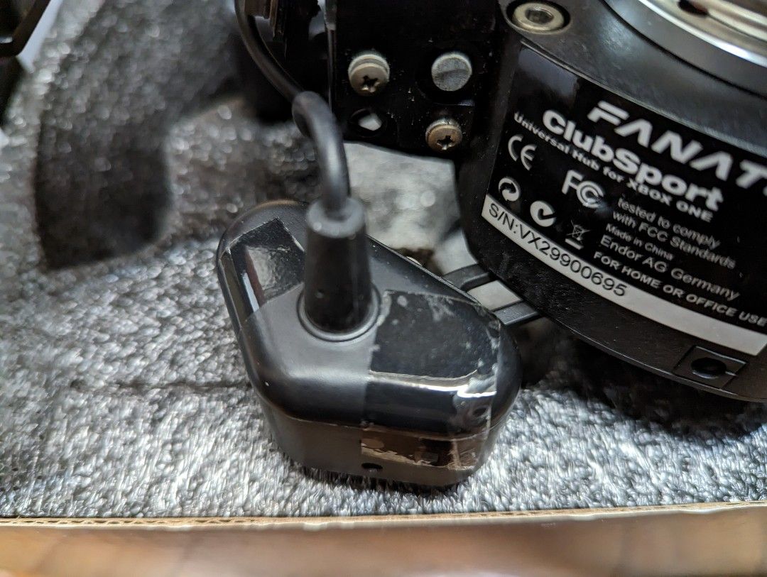 Fanatec Clubsport Universal Hub V1, Video Gaming, Gaming Accessories ...