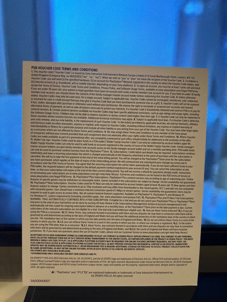 FIFA 23 PS5 Full Game Code, Video Gaming, Video Games, PlayStation on ...