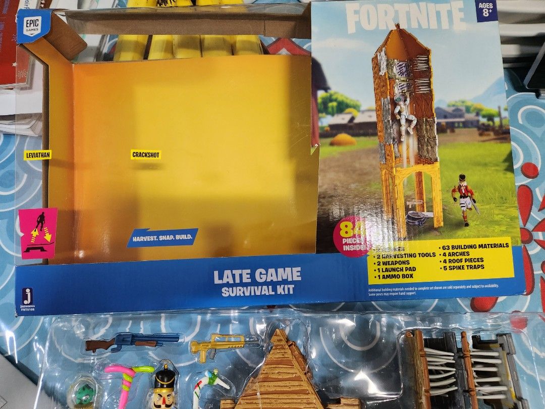 Fortnite Late Game Survival Kit, Hobbies & Toys, Toys & Games on Carousell