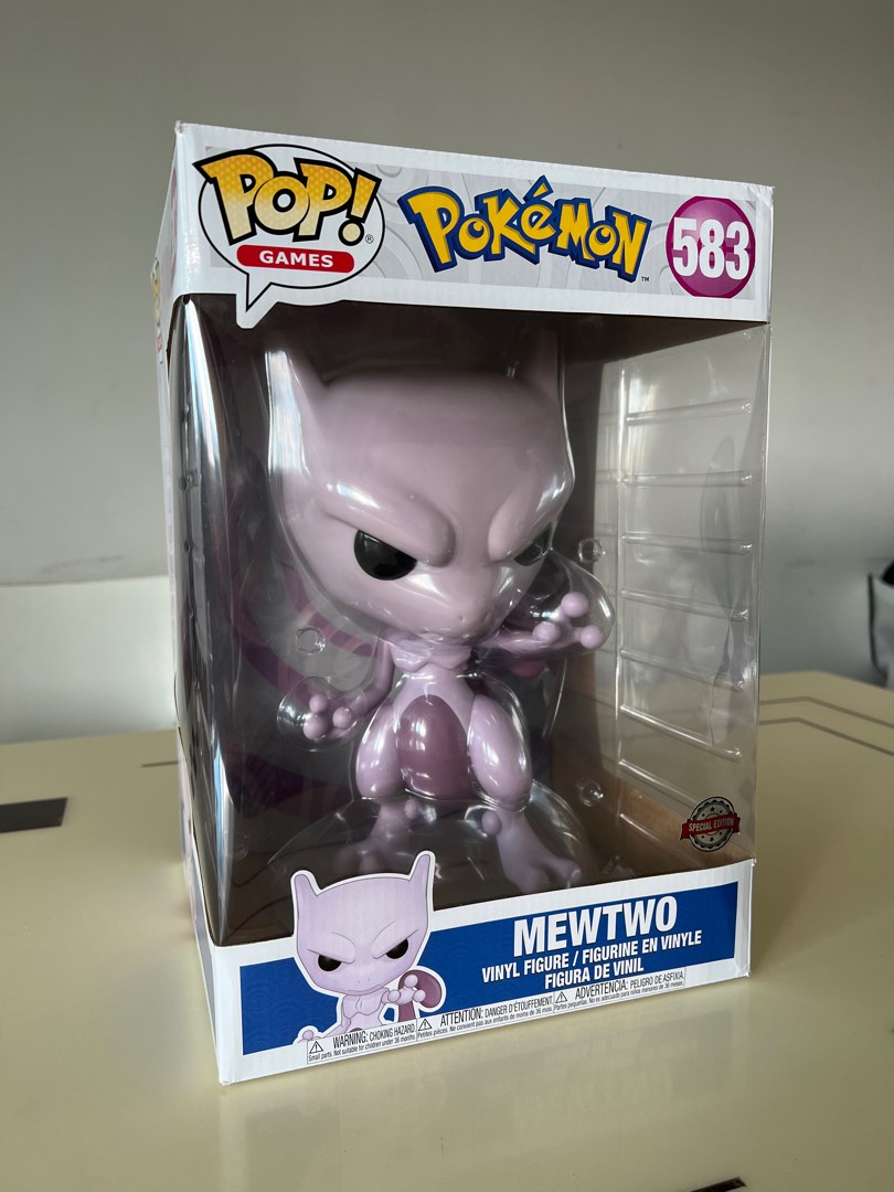 Funko Pop 10" Mewtwo, Hobbies & Toys, Toys & Games on Carousell