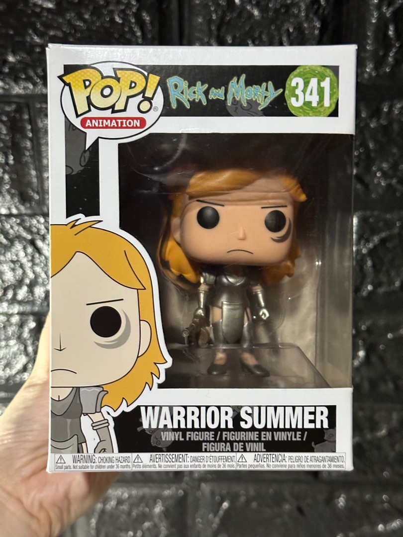 Funko POP! Rick and Morty - Warrior Summer 341, Hobbies & Toys, Toys ...
