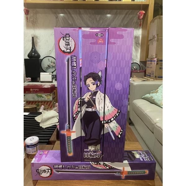 FuRyu 鬼滅之刃 胡蝶忍 蟲柱 日輪刀 50cm Demon Slayer Shinobu Kochou Insect Pillar ...