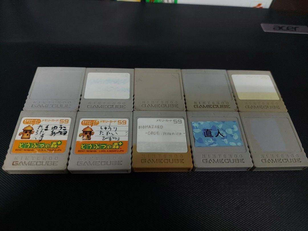 Gamecube Memory Card, Video Gaming, Video Games, Nintendo on Carousell