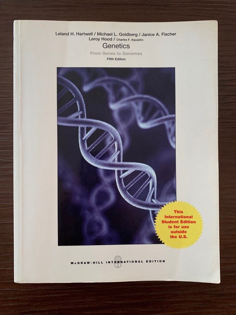 Genetics (From Genes to Genomes), Buku & Alat Tulis, Buku Pelajaran di ...