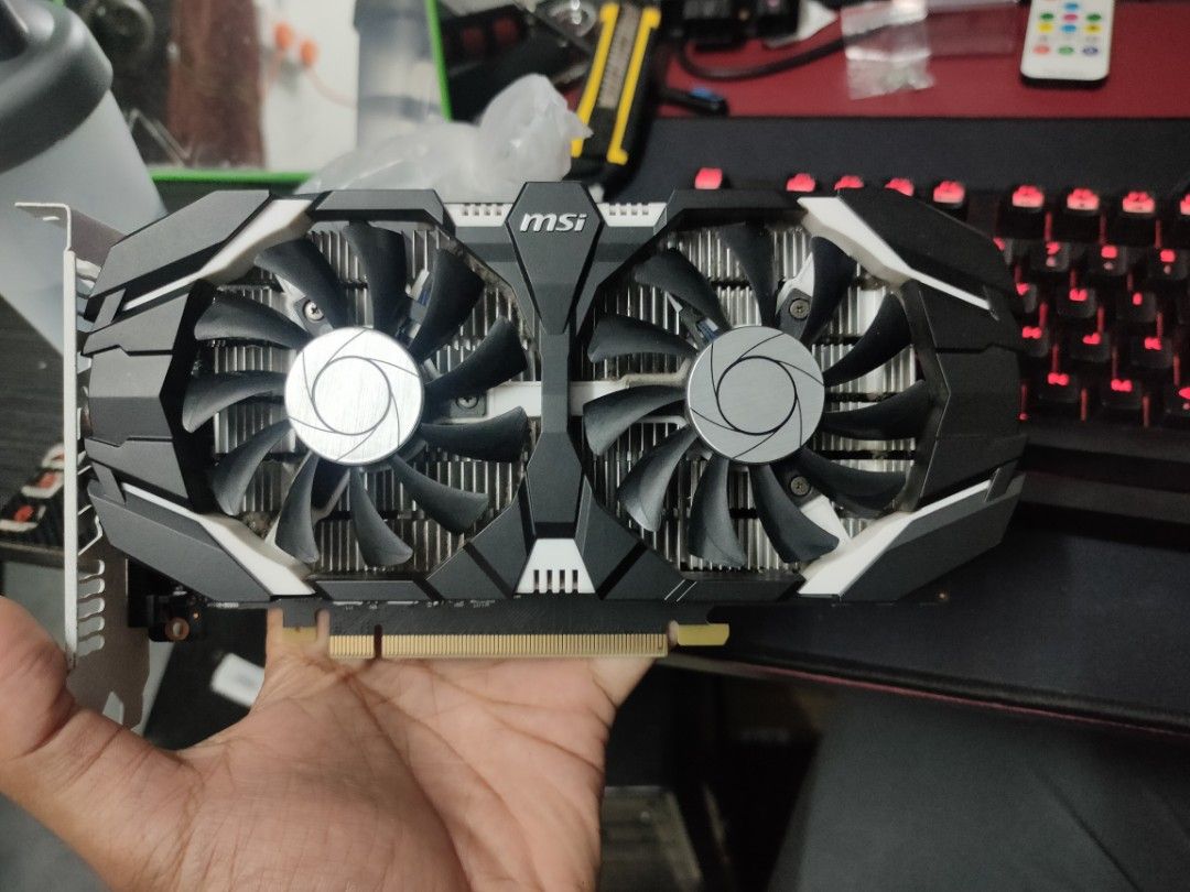 GPU GTX 1050Ti Black & White, Computers & Tech, Parts & Accessories ...