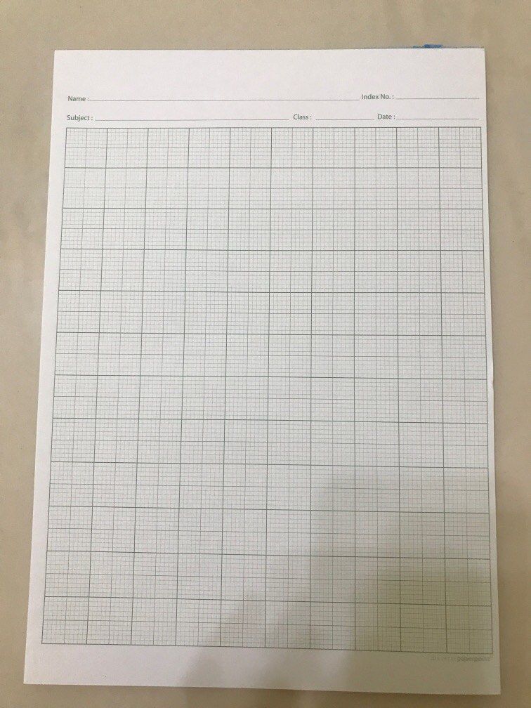 Graph paper, Hobbies & Toys, Stationery & Craft, Stationery & School ...