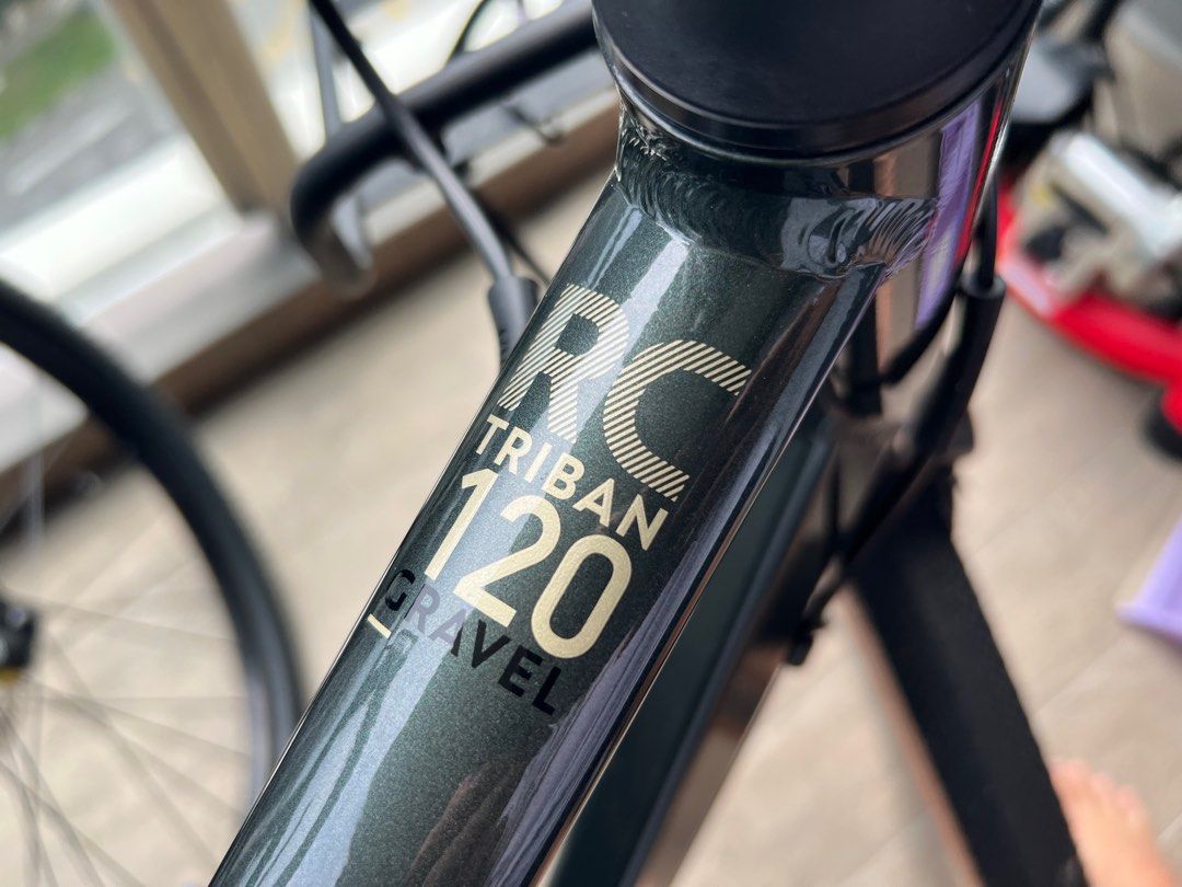 Gravel Bike - Triban RC120 Gravel Disc, Sports Equipment, Bicycles ...