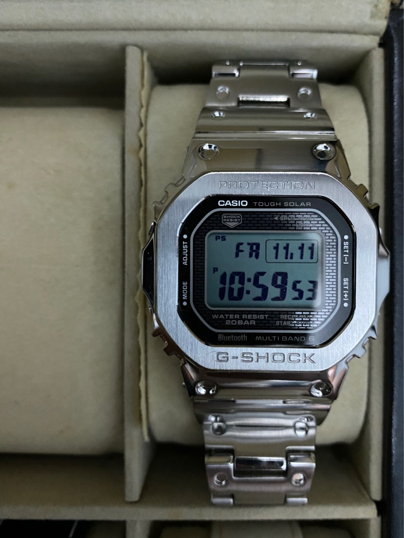 Casio G-Shock Stainless Full Metal 5000 Series GMWB5000-1