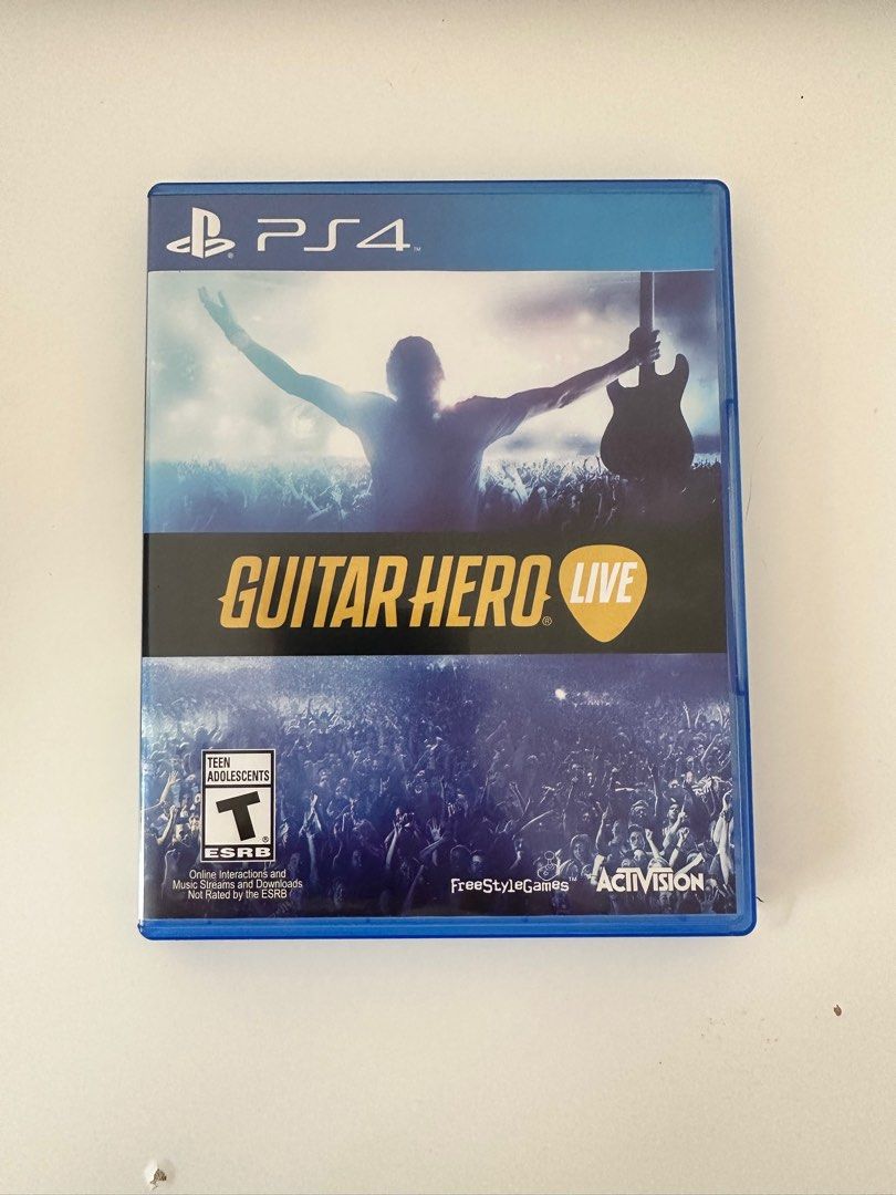 Guitar Hero PS4 game, Video Gaming, Video Games, PlayStation on Carousell