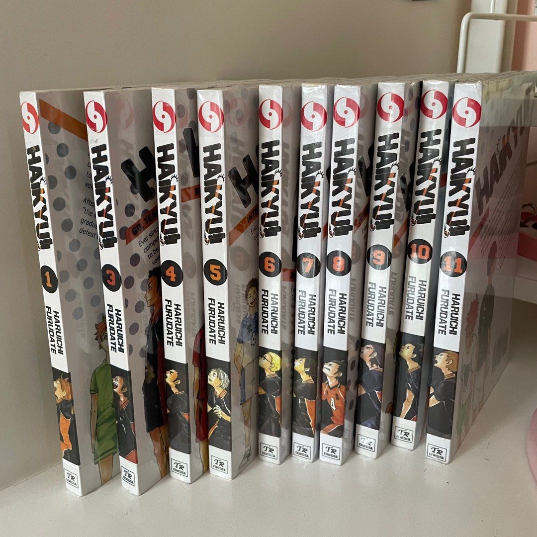 HAIKYUU manga SET ( TR MEDIA ), Hobbies & Toys, Books & Magazines ...