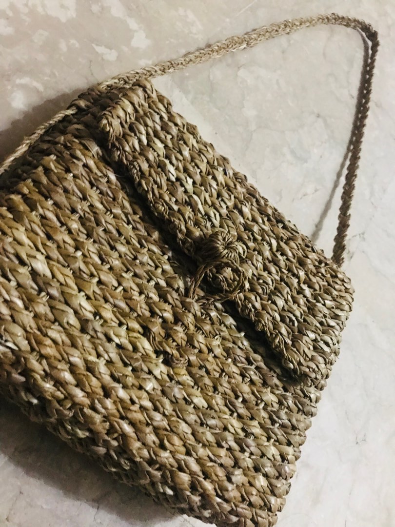 Handmade Pandan Fiber Shoulder bag on Carousell