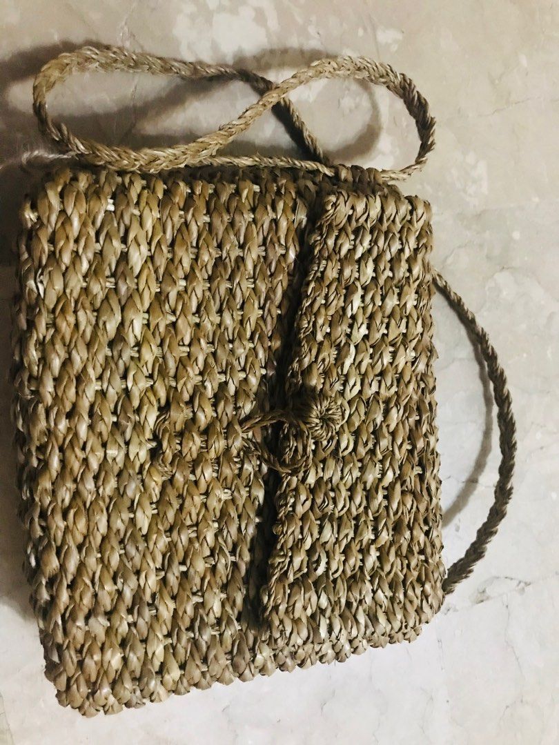Handmade Pandan Fiber Shoulder bag on Carousell