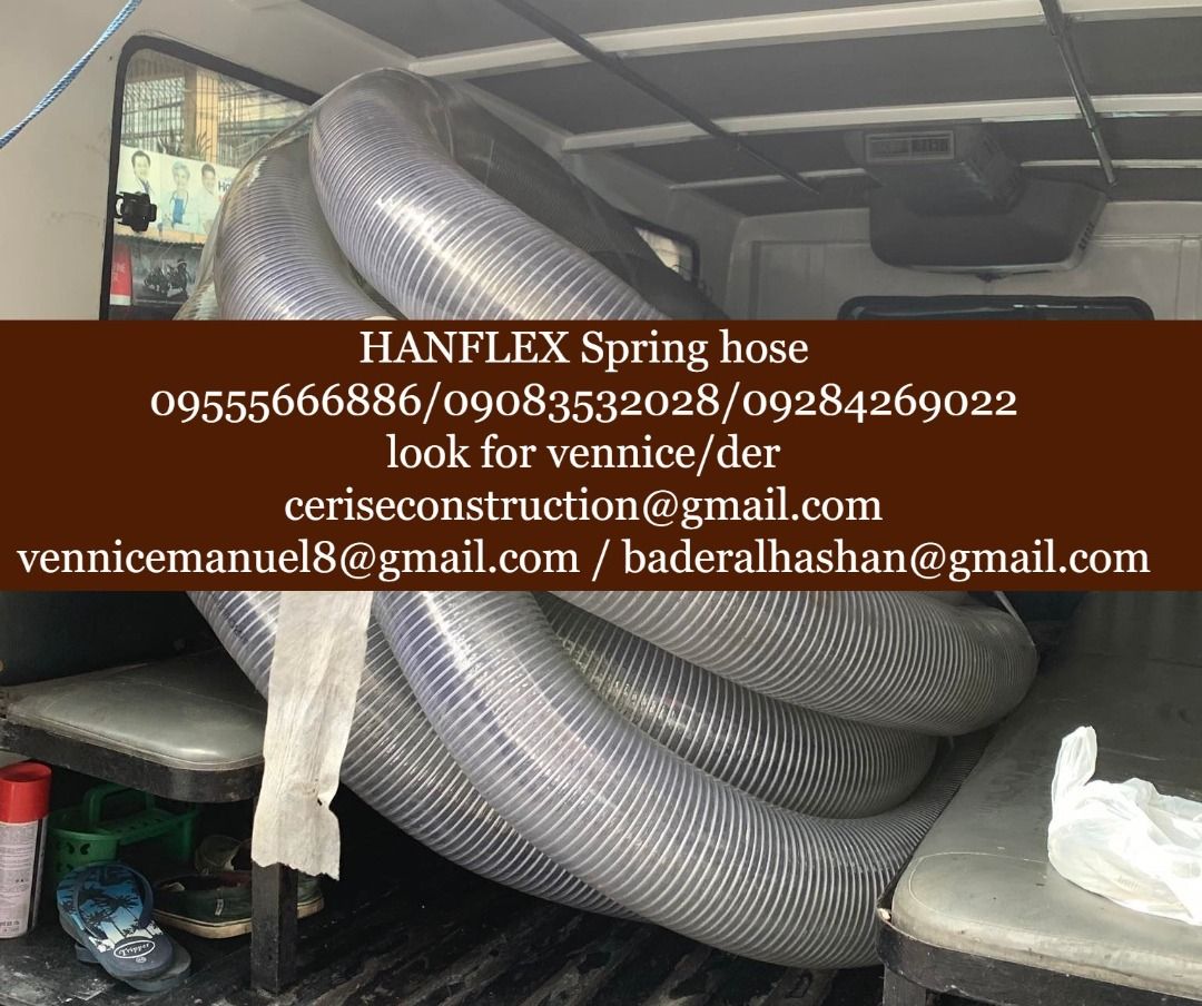 HANFLEX spring hose, Commercial & Industrial, Industrial Equipment on ...