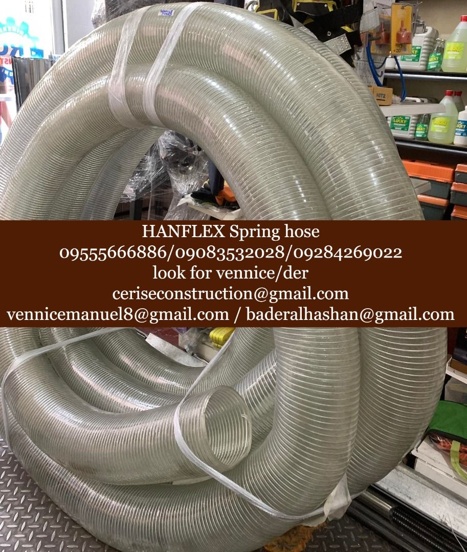 HANFLEX spring hose, Commercial & Industrial, Industrial Equipment on ...