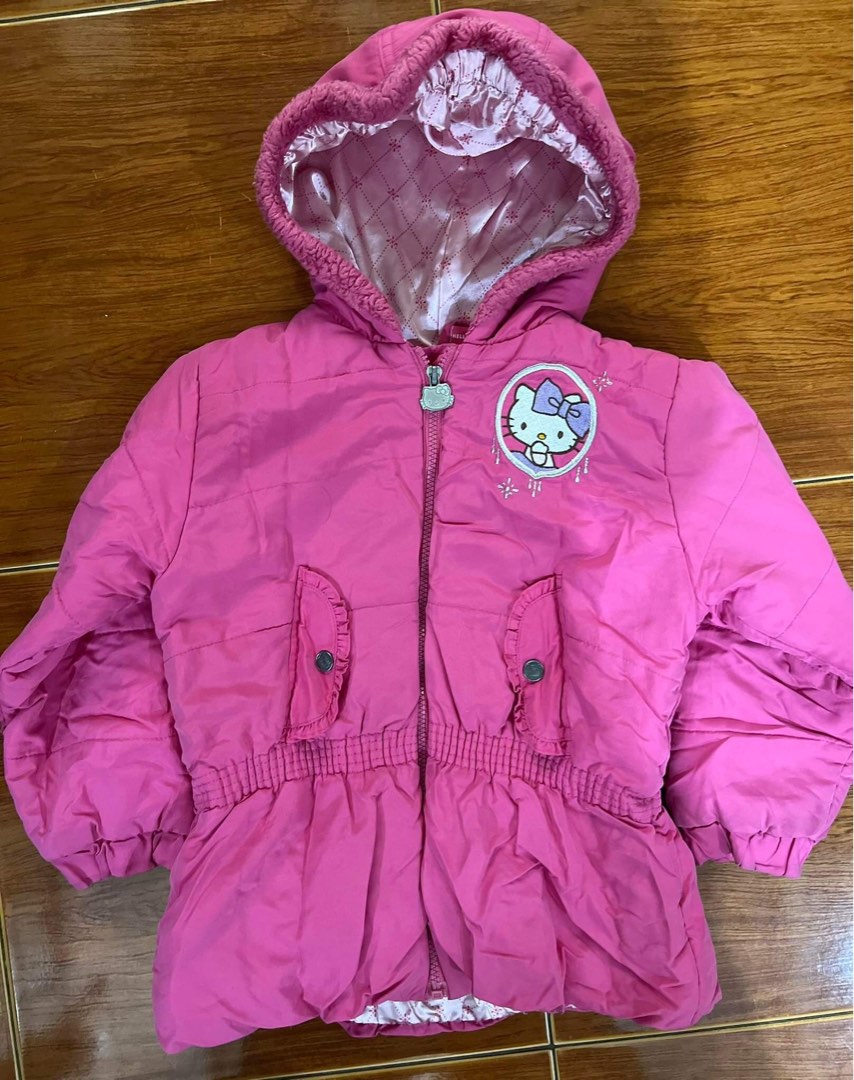 Hello kitty jacket Coat, Babies & Kids, Babies & Kids Fashion on Carousell