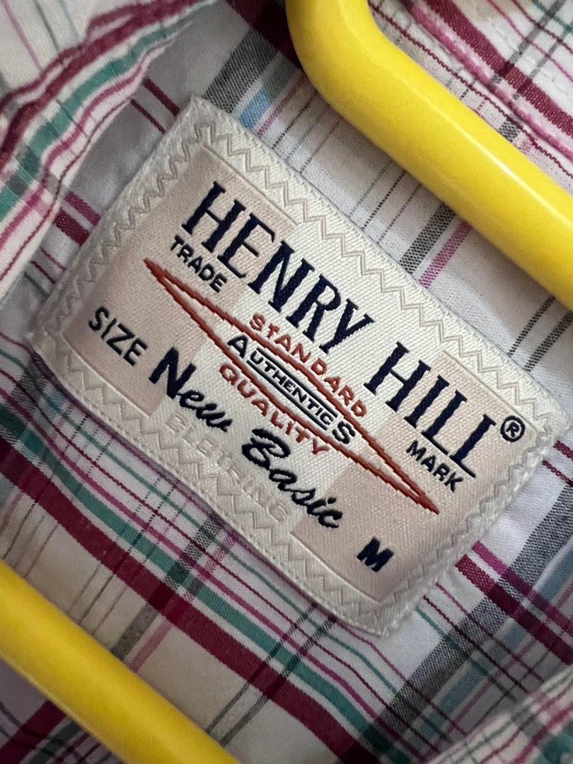 HENRY HILL POLO ORIGINAL, Men's Fashion, Tops & Sets, Formal Shirts on ...