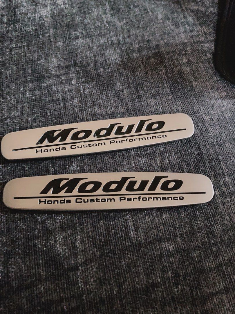 Honda Modulo emblem, Car Accessories, Accessories on Carousell
