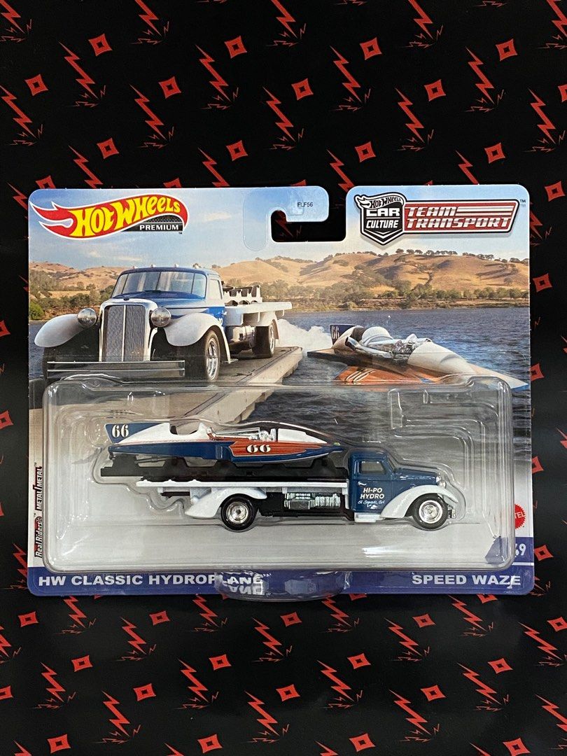 Hot Wheels Team Transport Mercedes AMG GT3 > HW Classic Hydroplane ...