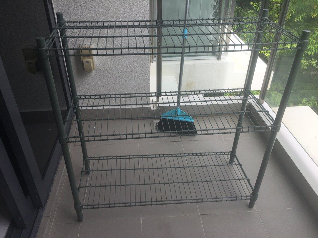 Ikea Omar wire shelving unit, Furniture & Home Living, Furniture ...
