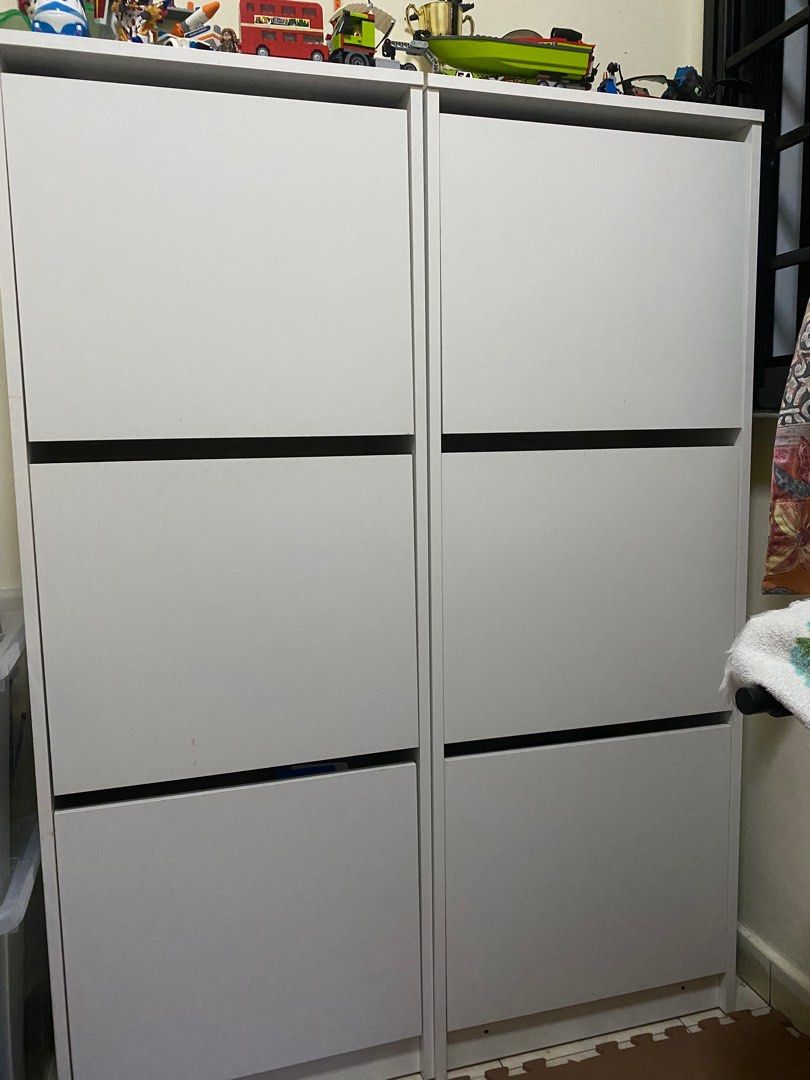 Ikea shoe racks, Furniture & Home Living, Furniture, Shelves, Cabinets ...