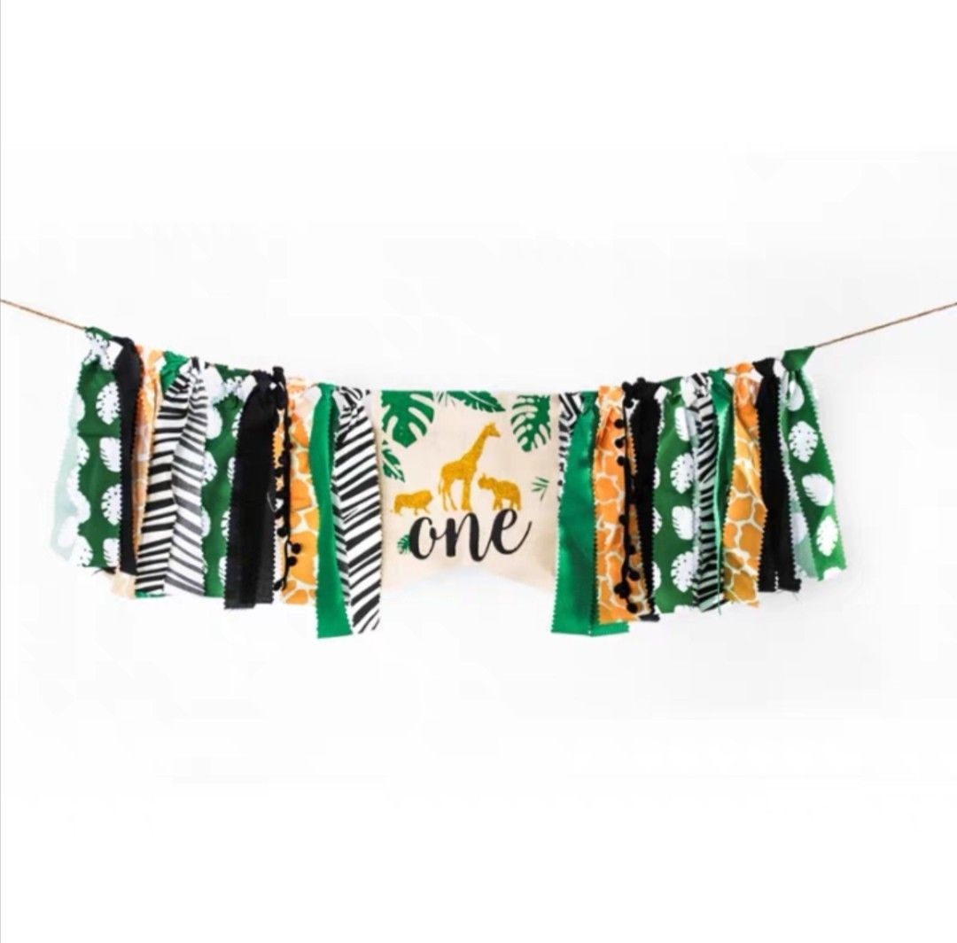 INSTOCK Banner Big Balloon decor children baby Birthday Party Animal ...