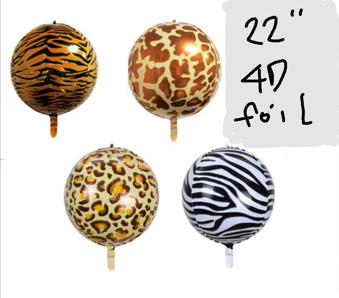 INSTOCK Banner Big Balloon decor children baby Birthday Party Animal ...