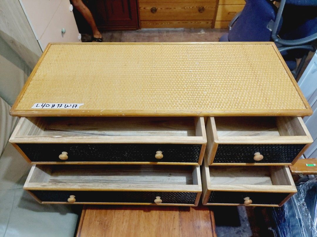Japan Rattan TV Rack, Furniture & Home Living, Furniture, Shelves ...