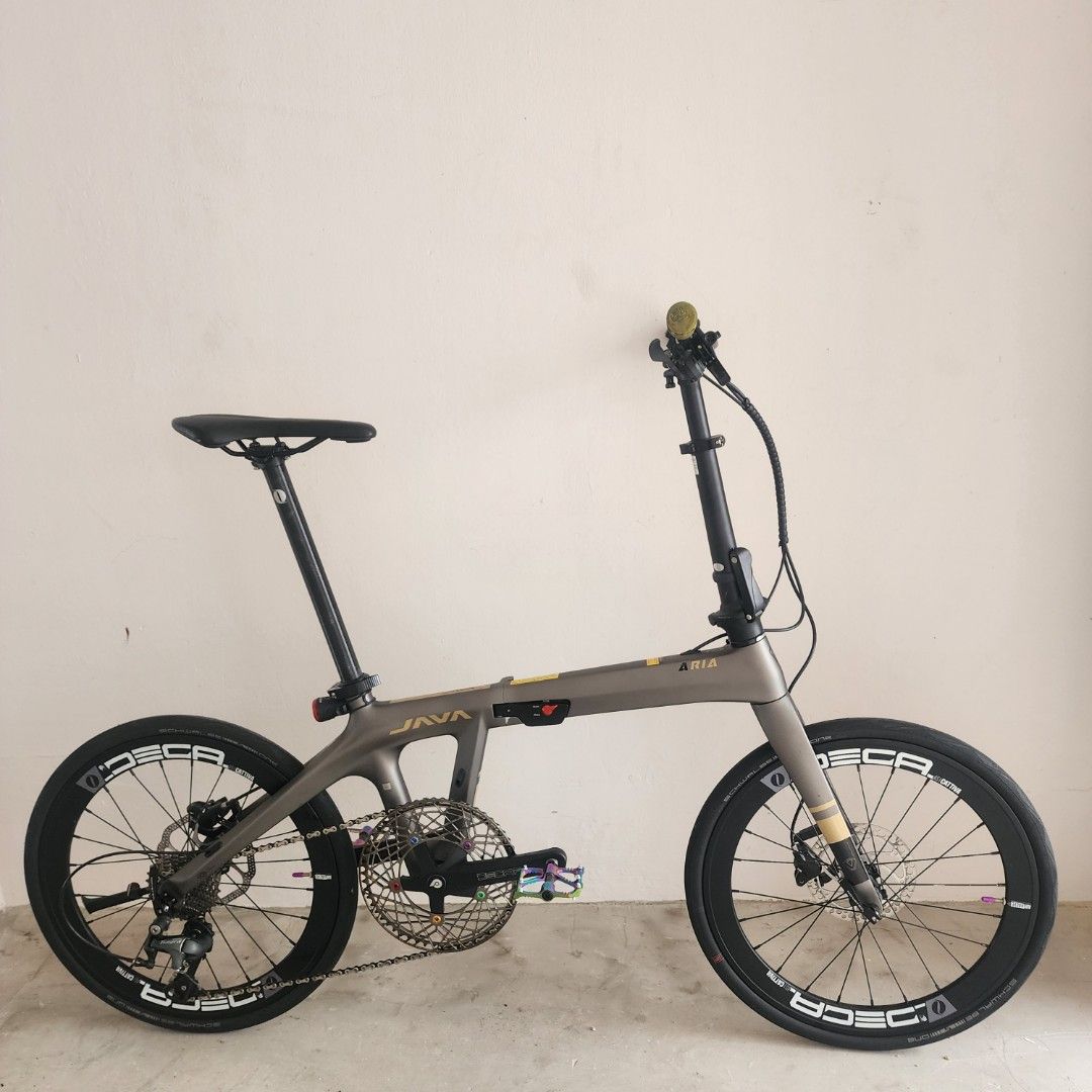 Java Aria Carbon (Titanium Colour), Sports Equipment, Bicycles & Parts ...
