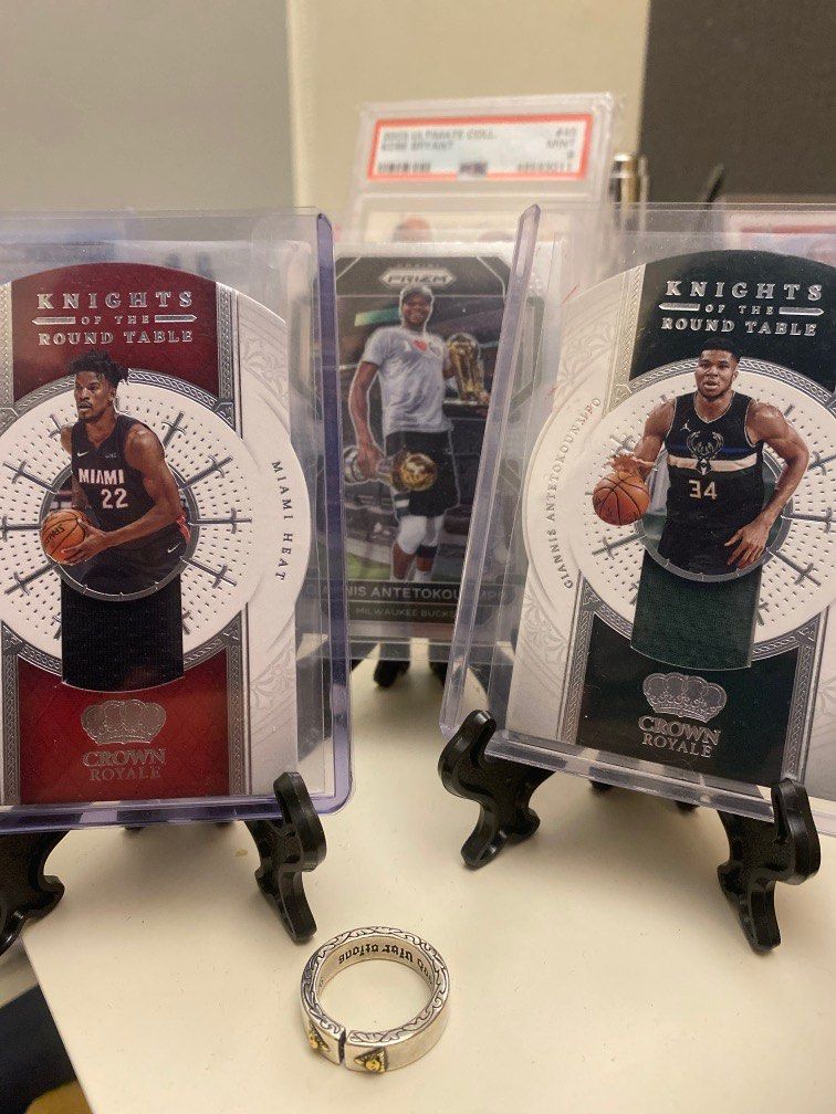 jimmy butler and giannis jersey card, Hobbies & Toys, Memorabilia ...