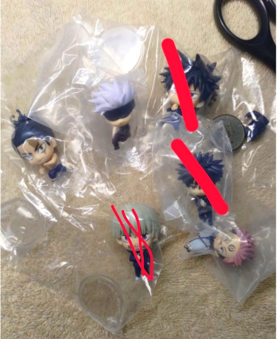 Jujutsu Kaisen Chibi Gacha Figures, Hobbies & Toys, Memorabilia ...