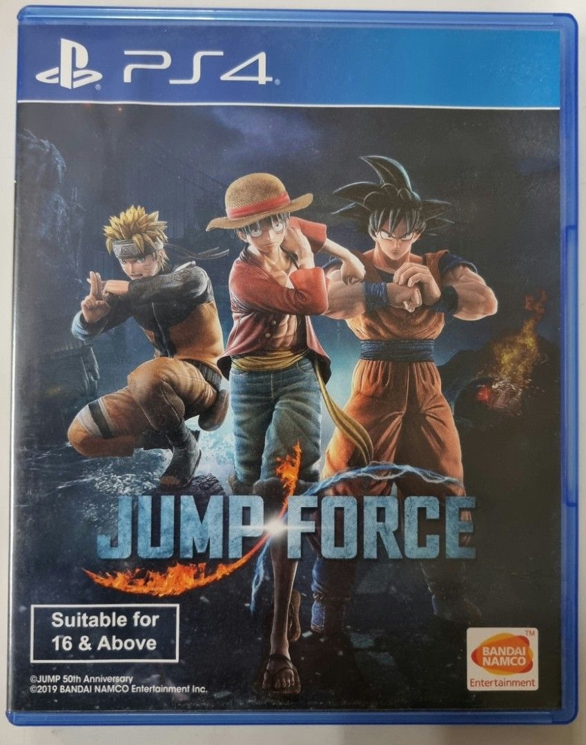 Jump Force (for PS4), Video Gaming, Video Games, PlayStation on Carousell