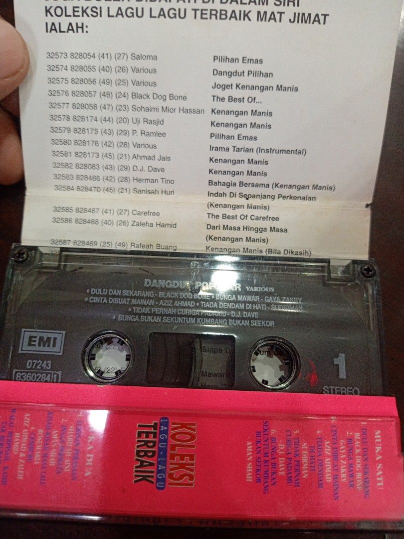 kaset lama dangdut pop melayu, Hobbies & Toys, Music & Media, CDs ...