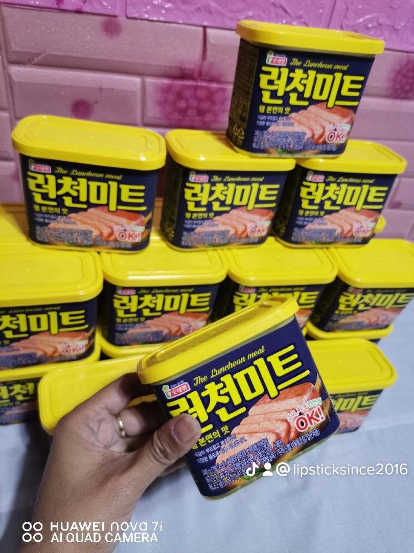 KOREAN LUNCHEON MEAT, Food & Drinks, Packaged & Instant Food on Carousell