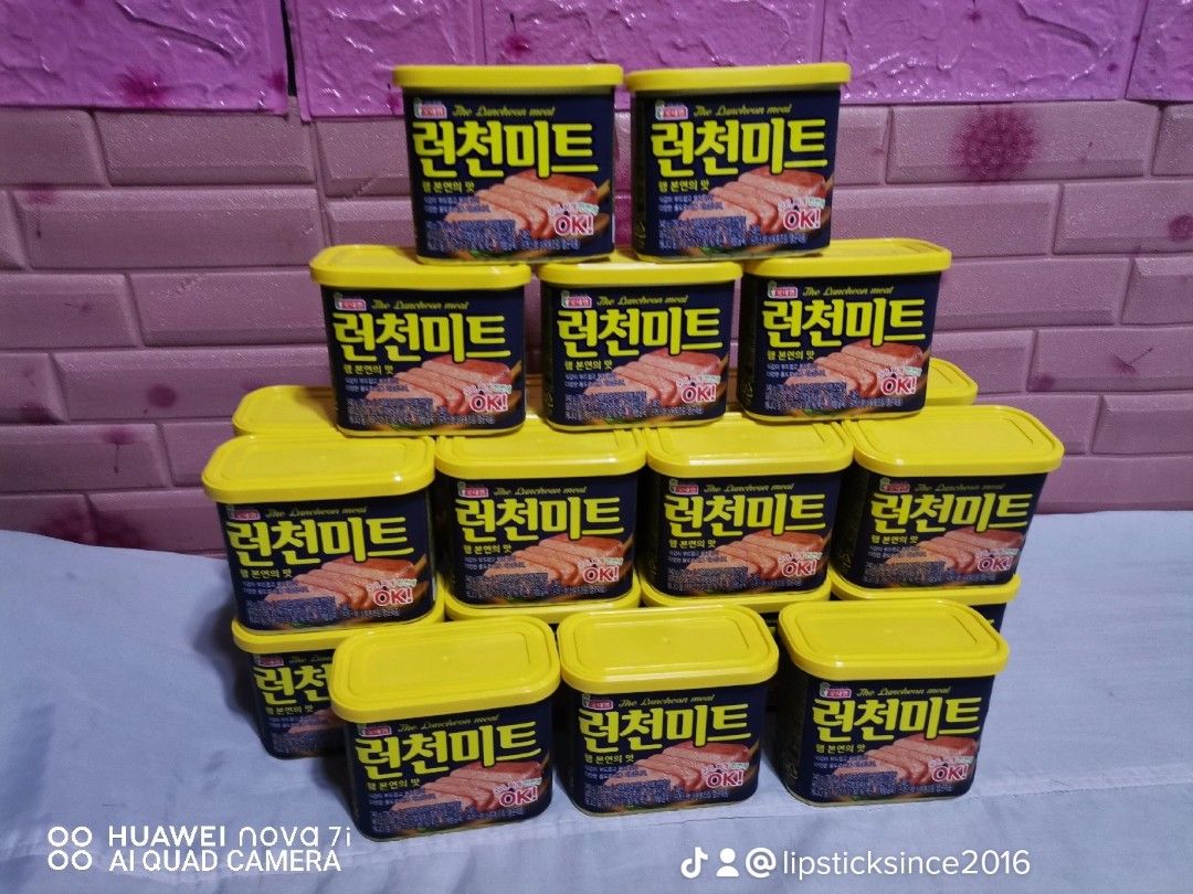 KOREAN LUNCHEON MEAT, Food & Drinks, Packaged & Instant Food on Carousell