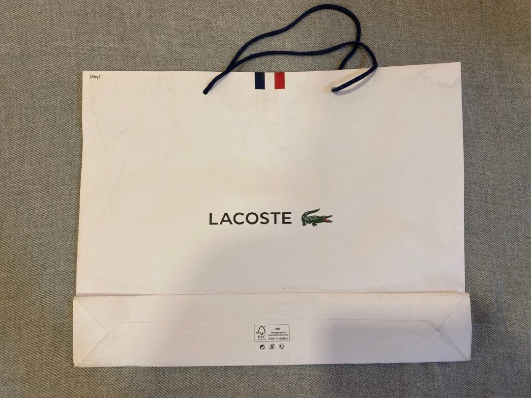 Lacoste Paperbag, Furniture & Home Living, Home Improvement ...