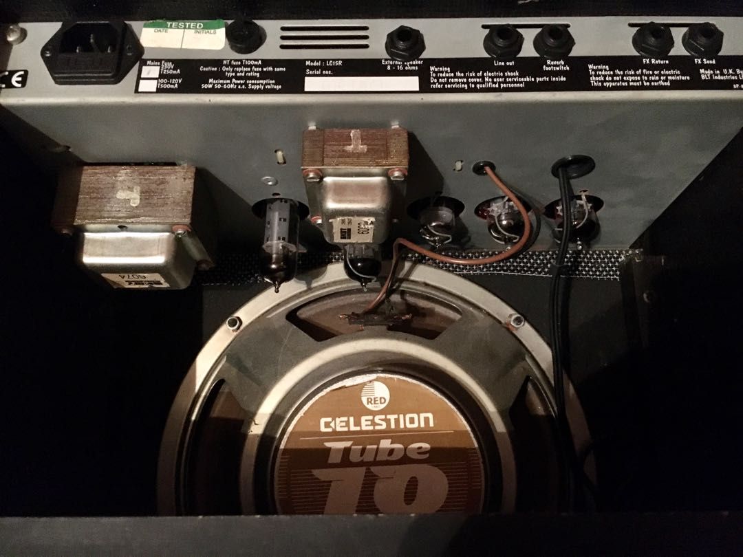 LANEY LC15R 15W ALL TUBE GUITAR AMPLIFIER VALVE AMP 結他全膽擴音機 Celestion ...