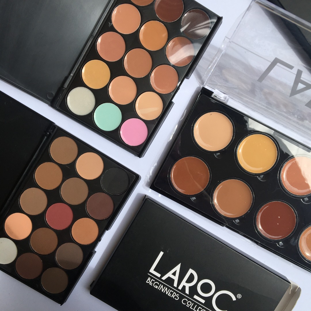 LaRoc's eyeshadow palette, Contour cream, Concealer cream, Beauty ...