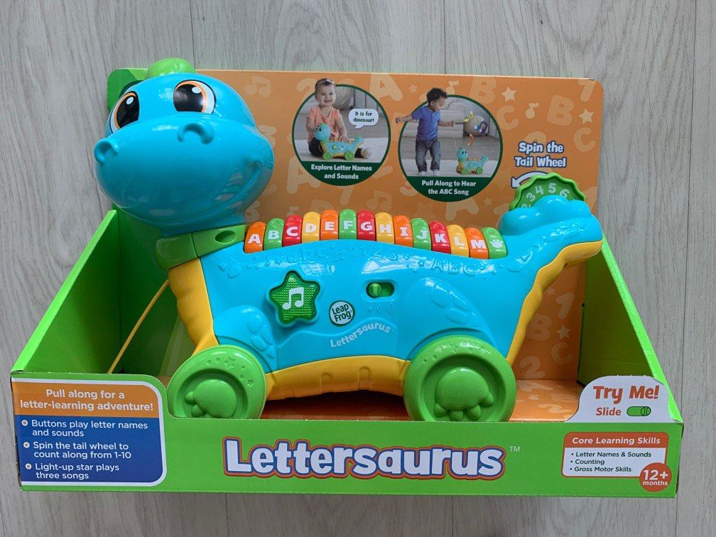 Leapfrog Lettersaurus brand new, Babies & Kids, Infant Playtime on ...