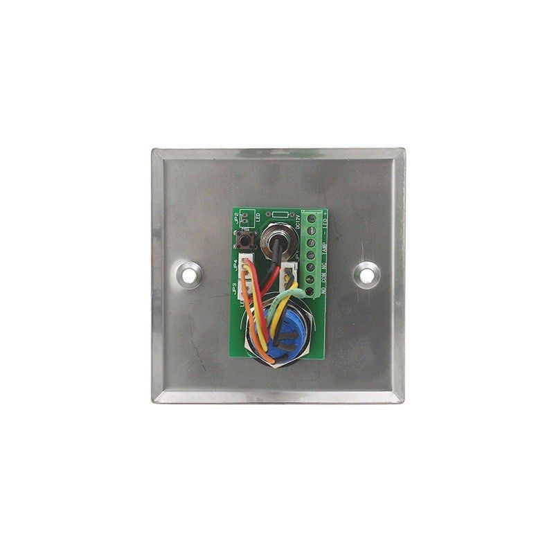 LED Keyswitch Door Release Stainless Steel Bypass Override Key Switch ...