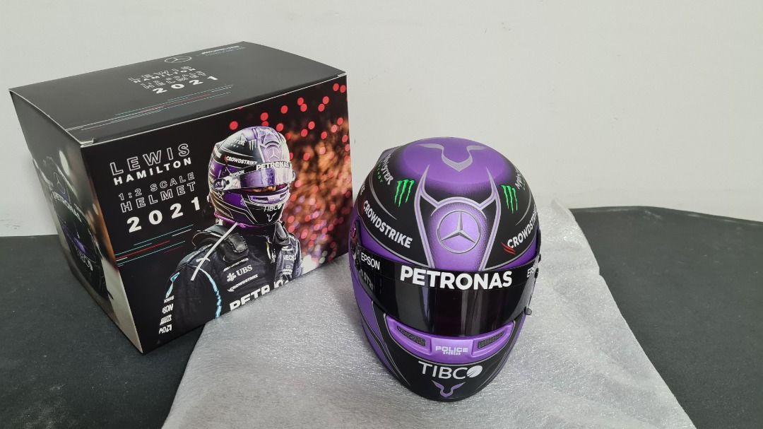 Lewis Hamilton helmets F1 Mercedes GP 1/2 scale 2020 / 2021 / 2022 ...