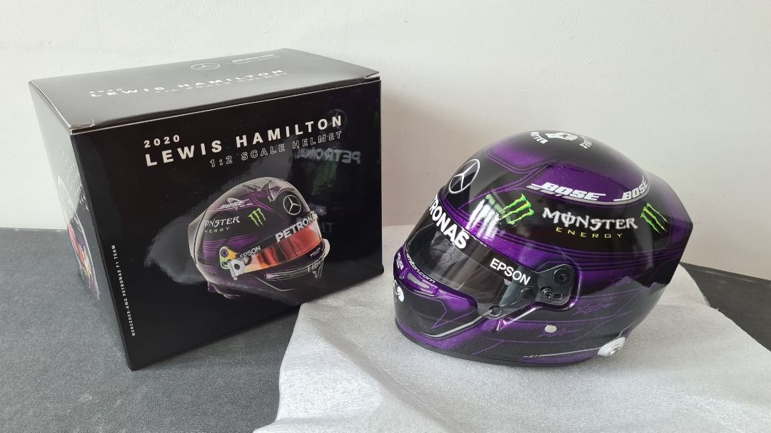 Lewis Hamilton helmets F1 Mercedes GP 1/2 scale 2020 / 2021 / 2022 ...