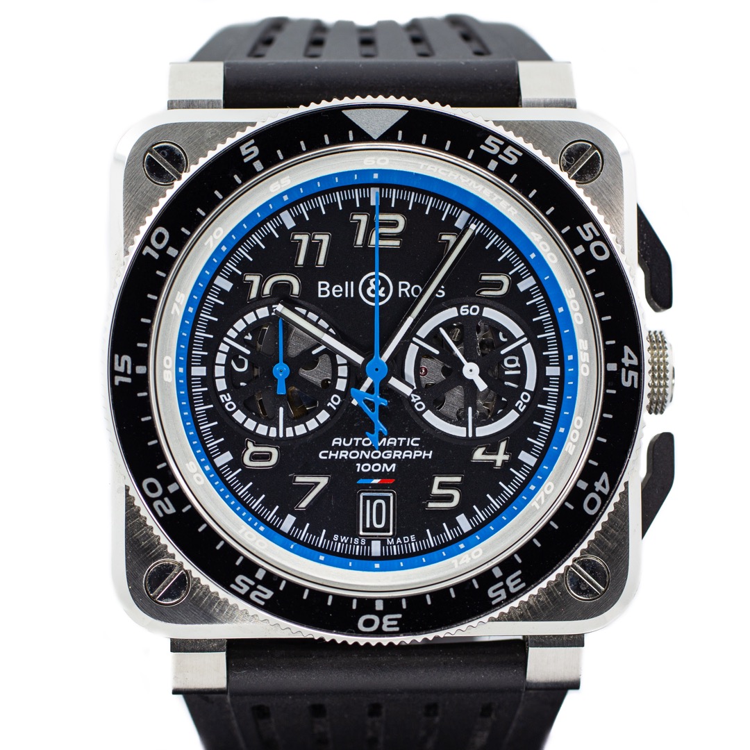 Like New Bell & Ross 42mm Alpine F1 Chronograph Limited Edition Ref ...